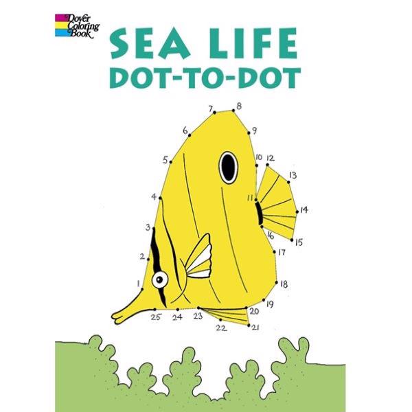 Activity Book Sea Life Dot to Dot | Monterey Bay Aquarium Store
