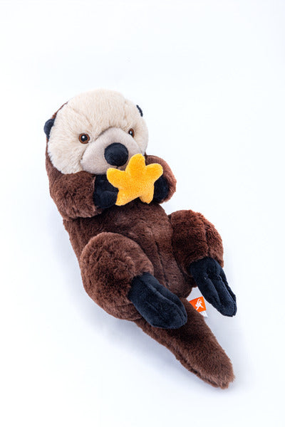 Sea otter Ecokin plush 12 in. | Monterey Bay Aquarium Store