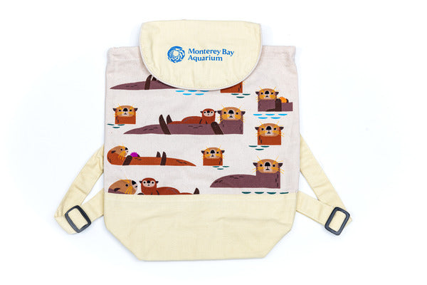Sea otters backpack | Monterey Bay Aquarium Store