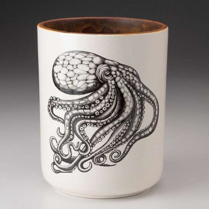 Utensil cup octopus brown | Monterey Bay Aquarium Store